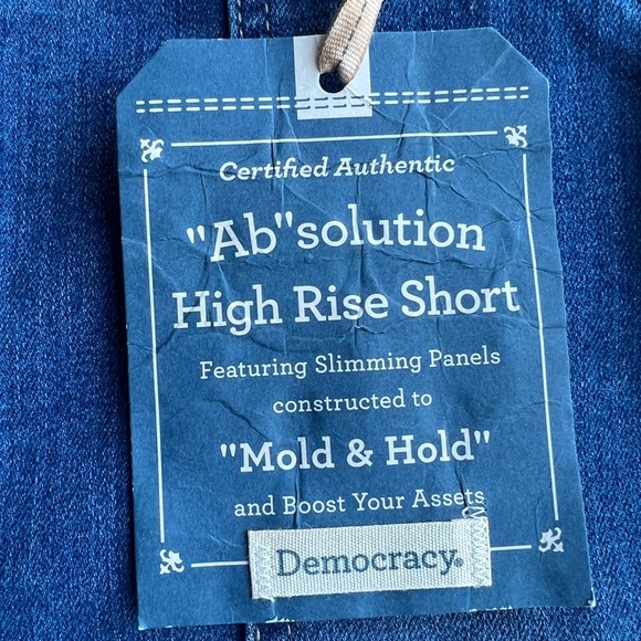 Democracy | Shorts | Democracy Ab Solution High Rise Cuffed Short ...